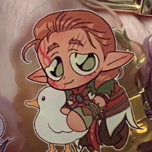 Baldur’s Gate 3 BG3 Acrylic Keychain Minthara Astarion Wyll Lae’zel ...