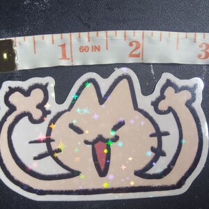 Silly Meme Cat Vinyl Stickers - Etsy