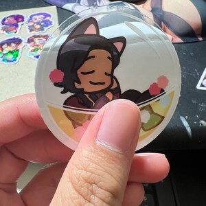 Baldurs Gate Clear Gachapon Sticker 2" - Etsy