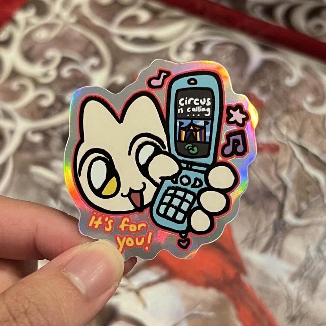 Circus Calling Cat Meme Vinyl Sticker [remastered] - Etsy