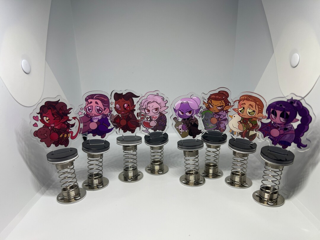 Baldur's Gate 3 BG3 Acrylic Spring Standee - Etsy
