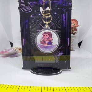 Baldur’s Gate 3 BG3 Acrylic Gachapon Keychain Minthara Astarion Wyll ...