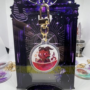 Baldur’s Gate 3 BG3 Acrylic Gachapon Keychain Minthara Astarion Wyll ...