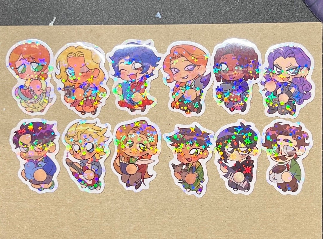 Stardew Valley 2" Vinyl Sticker Sebastian Shane Elliott Abigail Leah ...
