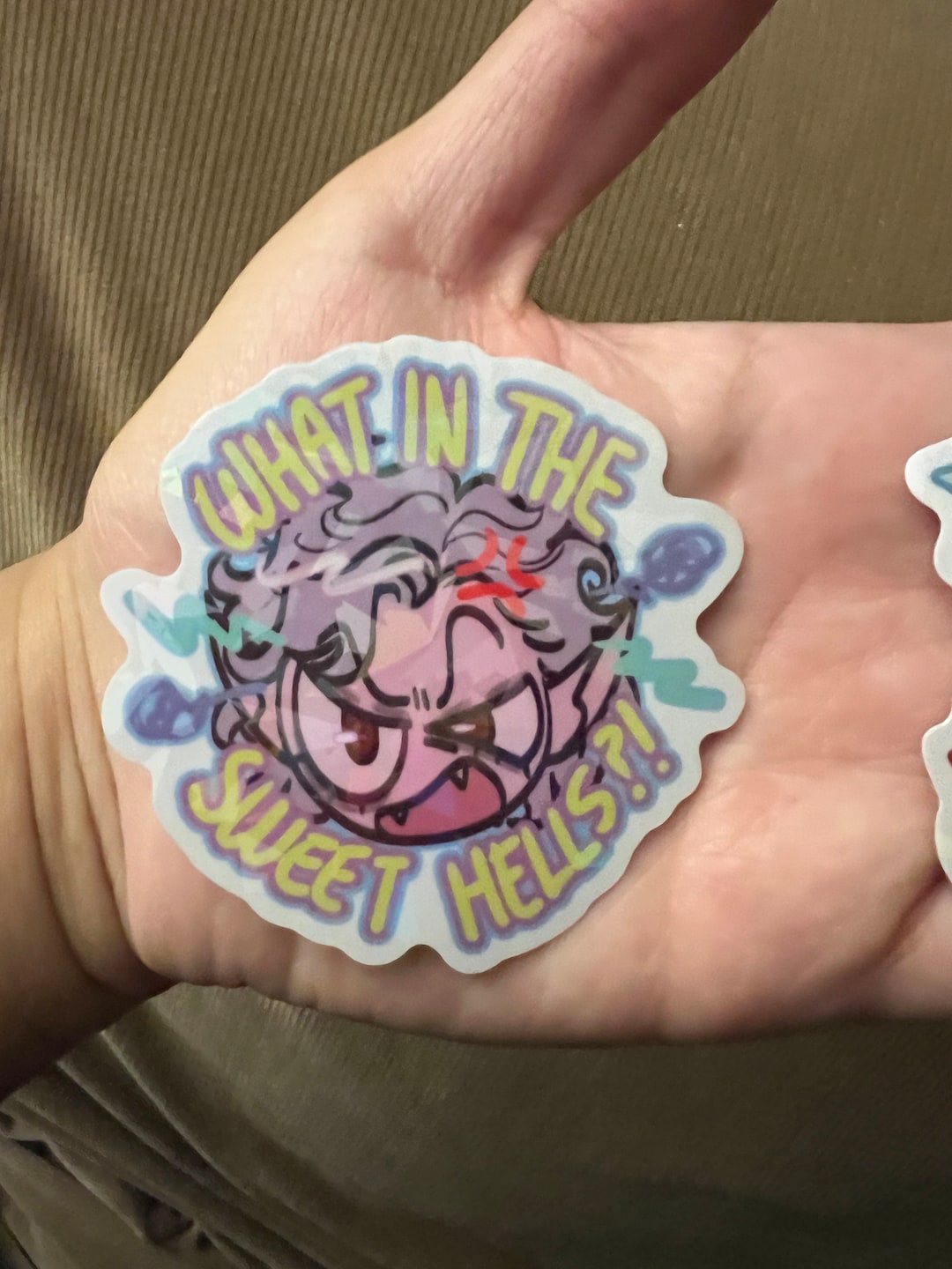 What in the Sweet Hells?! Astarion Ancunín Baldur's Gate 3 BG3 Sticker ...