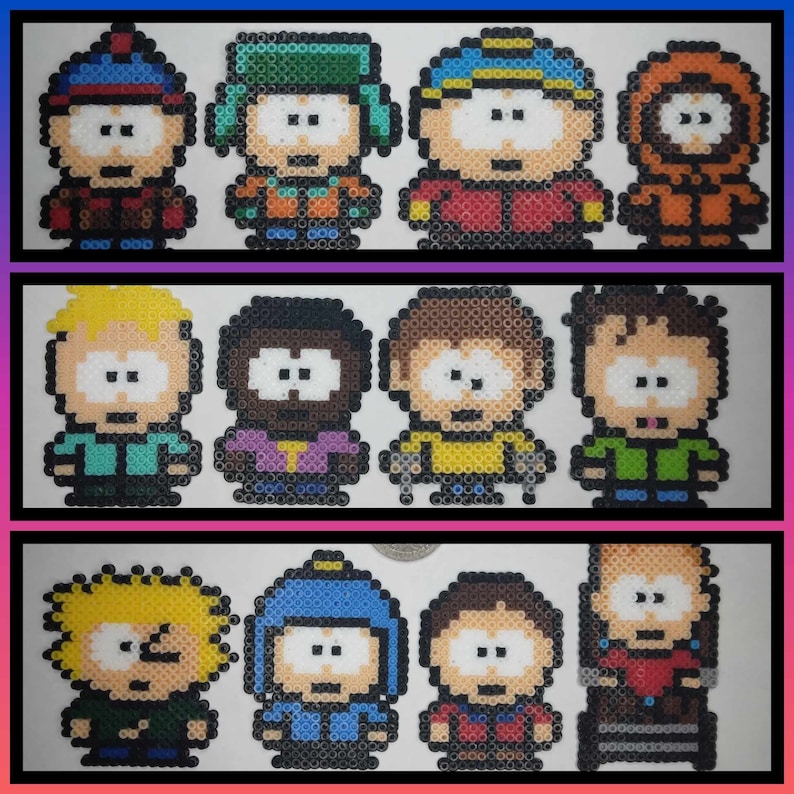 Custom Perler Bead Mini Sprite Made to Order - Etsy