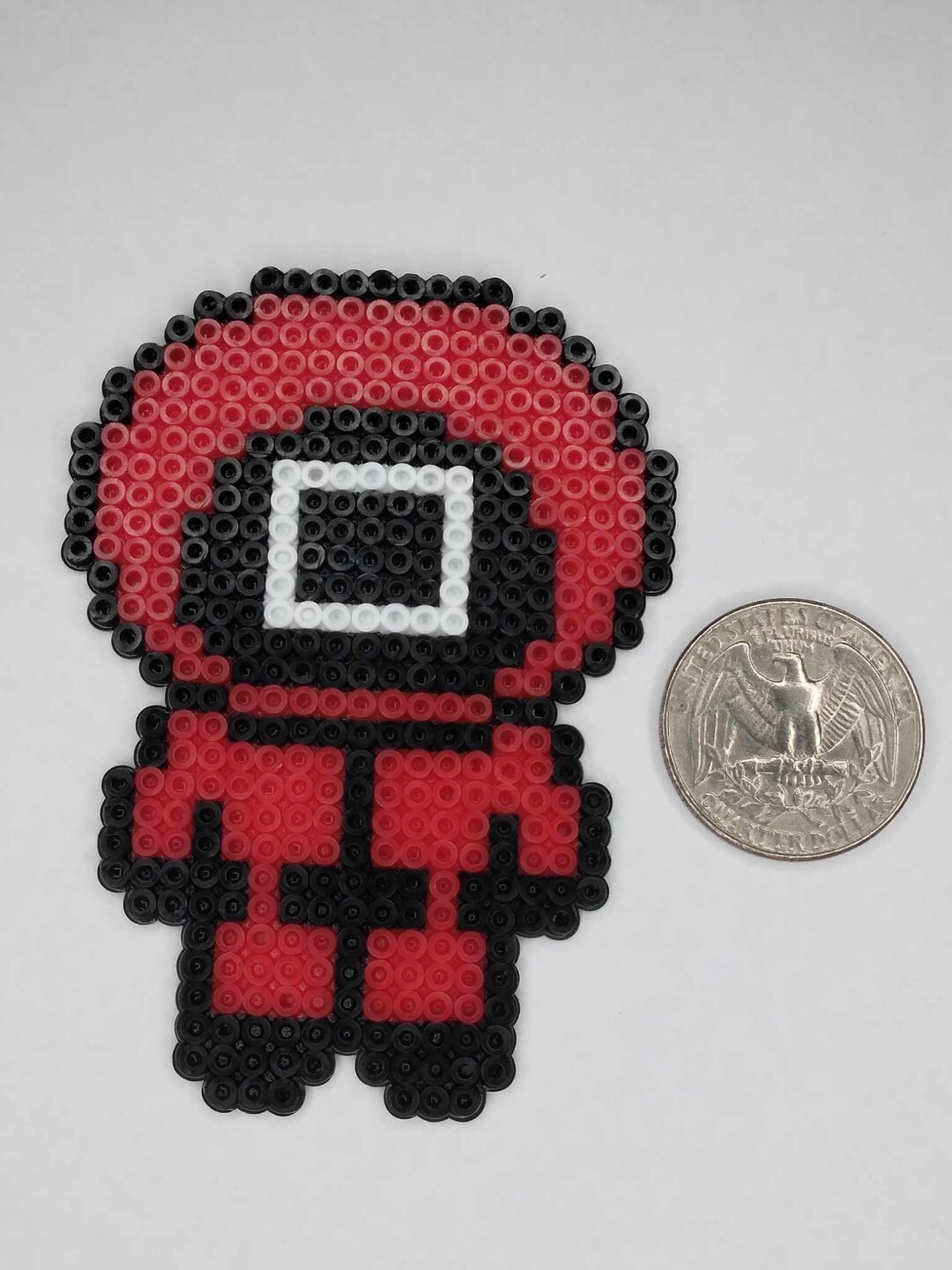 Squid Games Workers Perler Bead Mini pendant, Ornament, Magnet ...