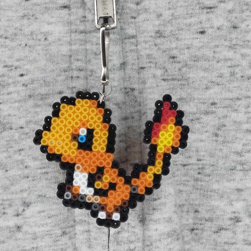 Charmander Pixel Art - Etsy