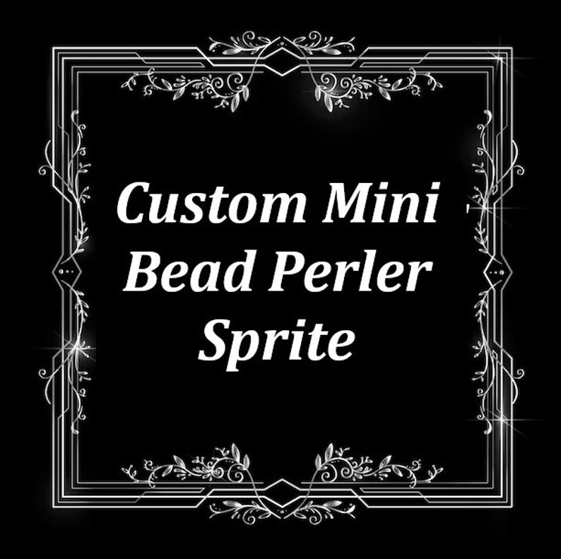 Custom Perler Bead Mini Sprite Made to Order - Etsy