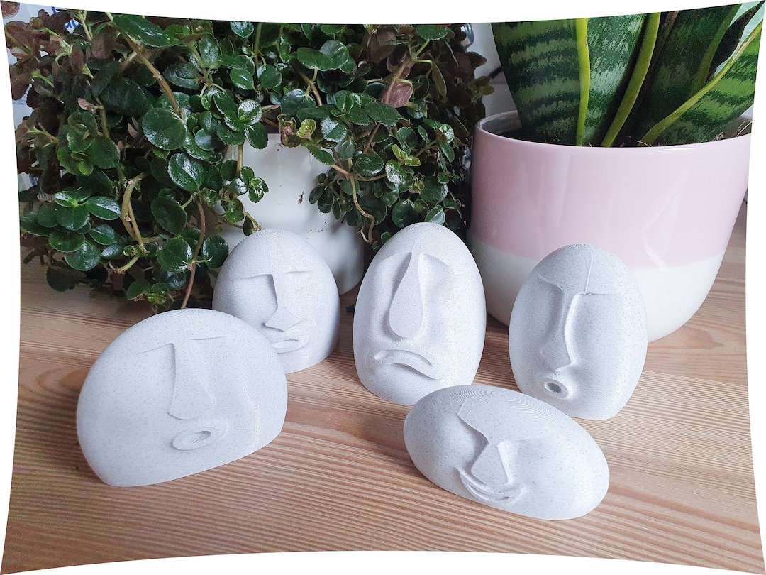 Bigger Size Oof Stone Decor / Funny Meme Sculpture / Stones Staying Oof ...