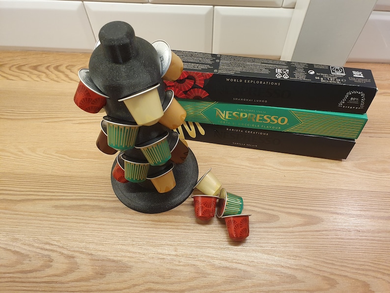 Nespresso Original Capsule Holder/ Nespresso Line Pod Tower/ | Etsy UK