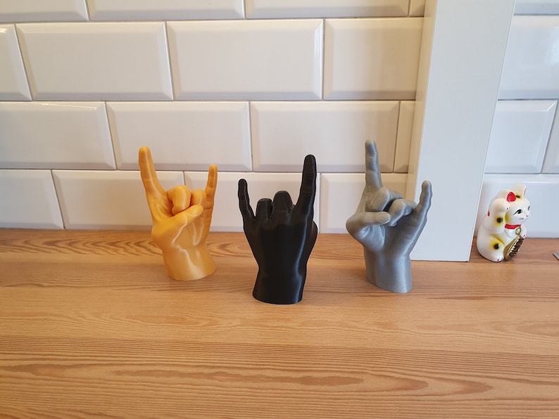 Rock on Hand / Devils Horn / Hell Yeah / Sign of the Horns / - Etsy