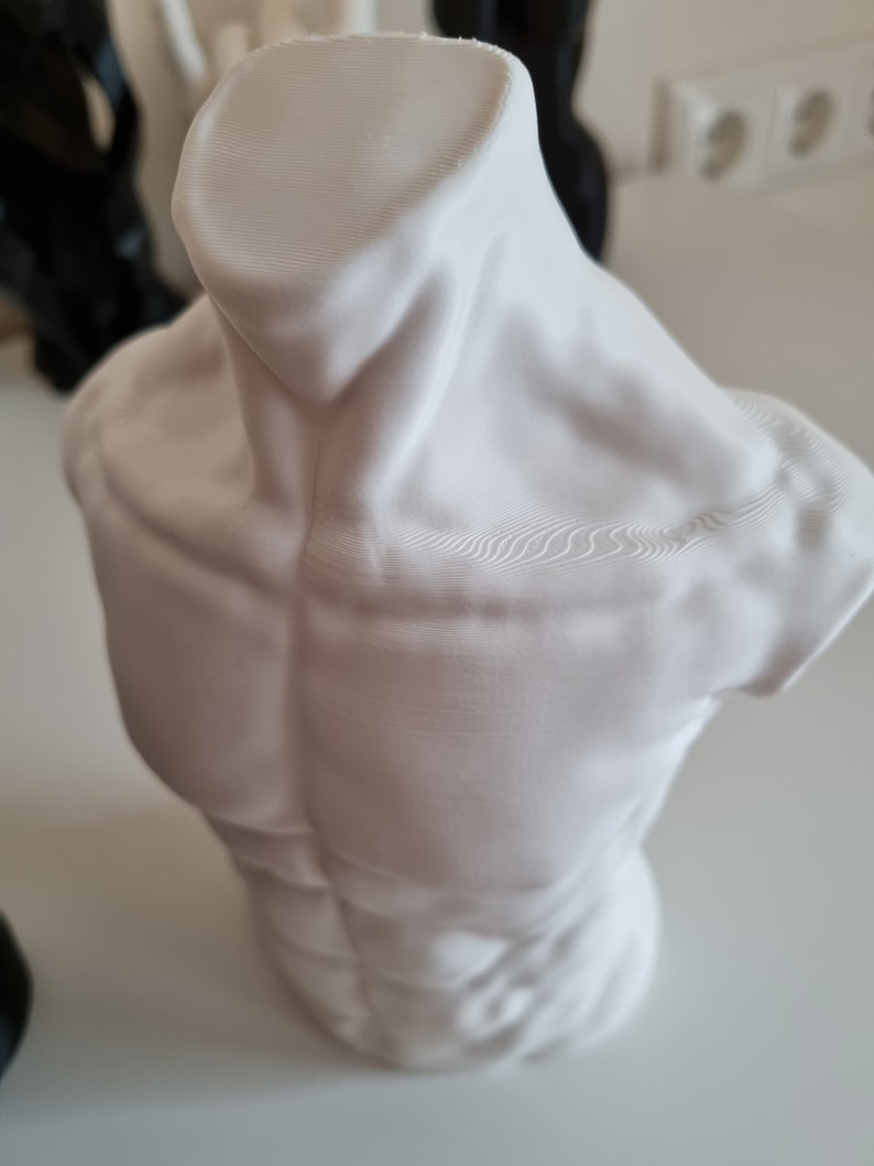 Male Body Torso Plastic Fitness Sculpture / Men Bust / Man | Etsy