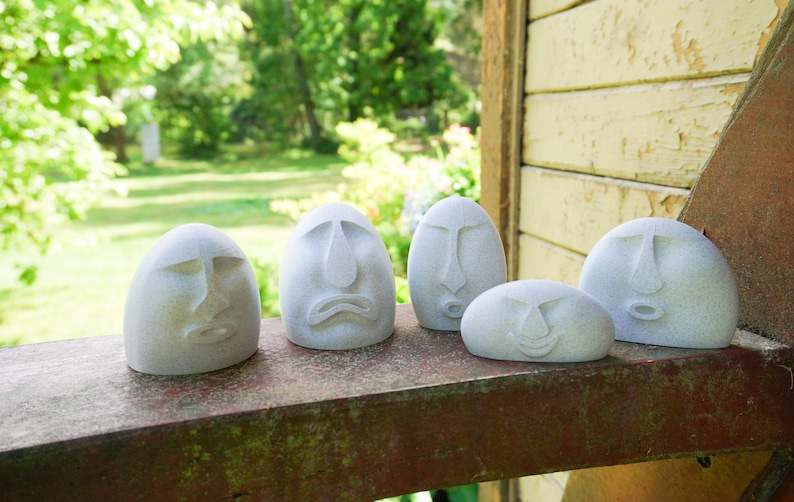 Oof Stone Decor / Funny Meme Sculpture / Stones Staying Oof / Plastic ...