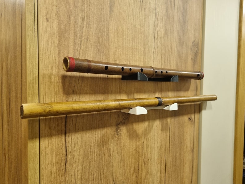 Traditional Flute Wall Display Holder / Flute and Whistle Rack Stand ...