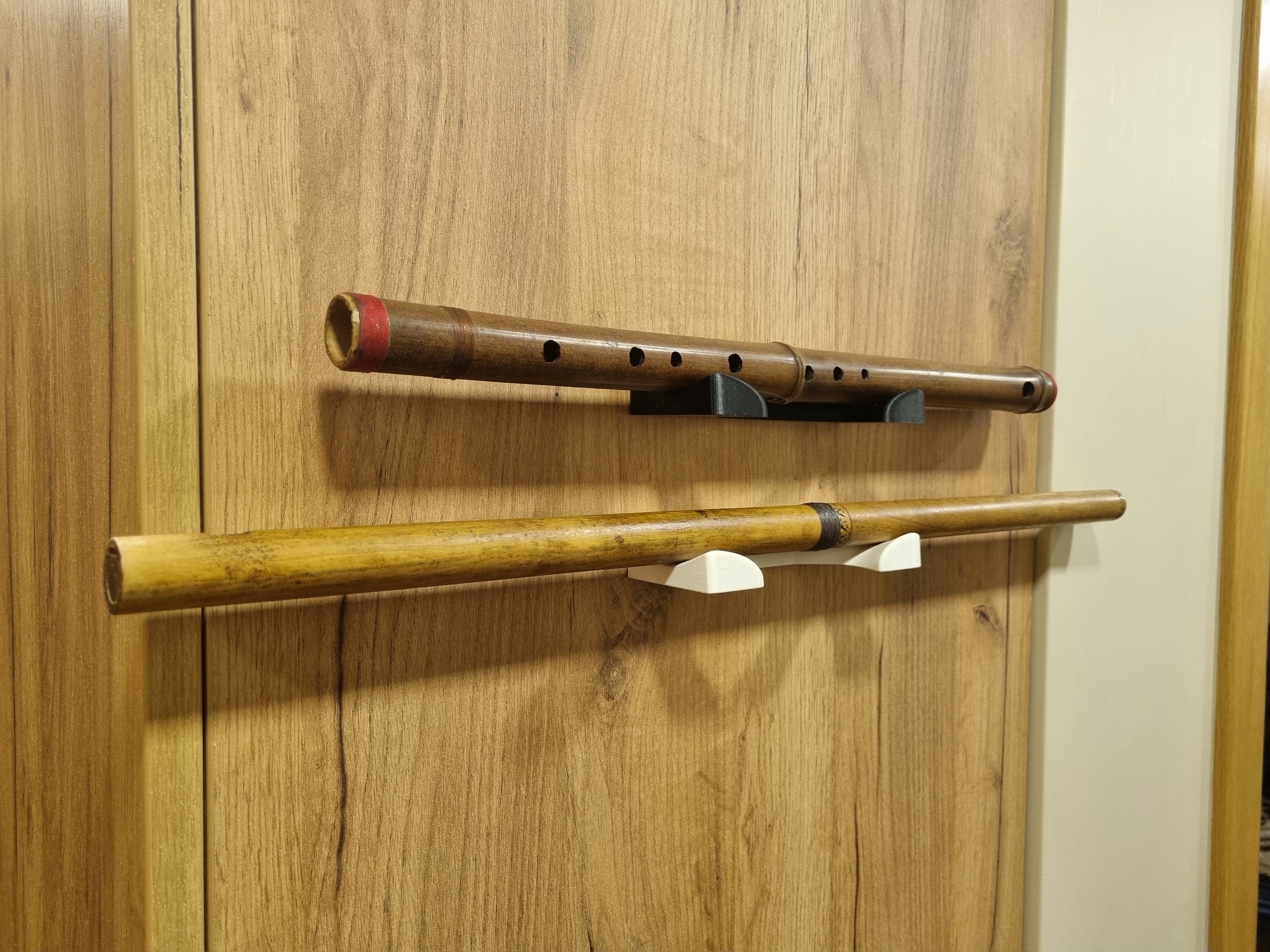 Traditional Flute Wall Display Holder / Flute and Whistle Rack Stand ...