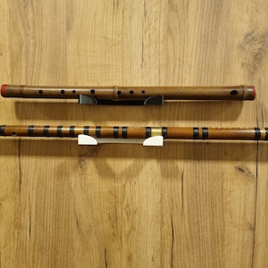 Traditional Flute Wall Display Holder / Flute and Whistle Rack Stand ...