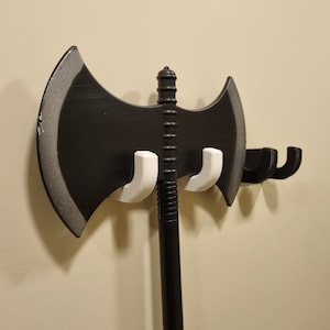 Sword Wall Mount / Axe Vertical Display Hook / Cosplay and Prop Hanger ...