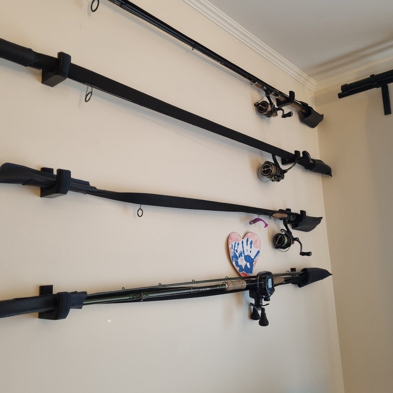 Fishing Rod Wall Mount - Etsy