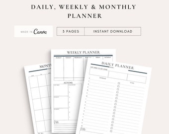 Printable Goal Setting Goal Tracker Goal Planning - Etsy