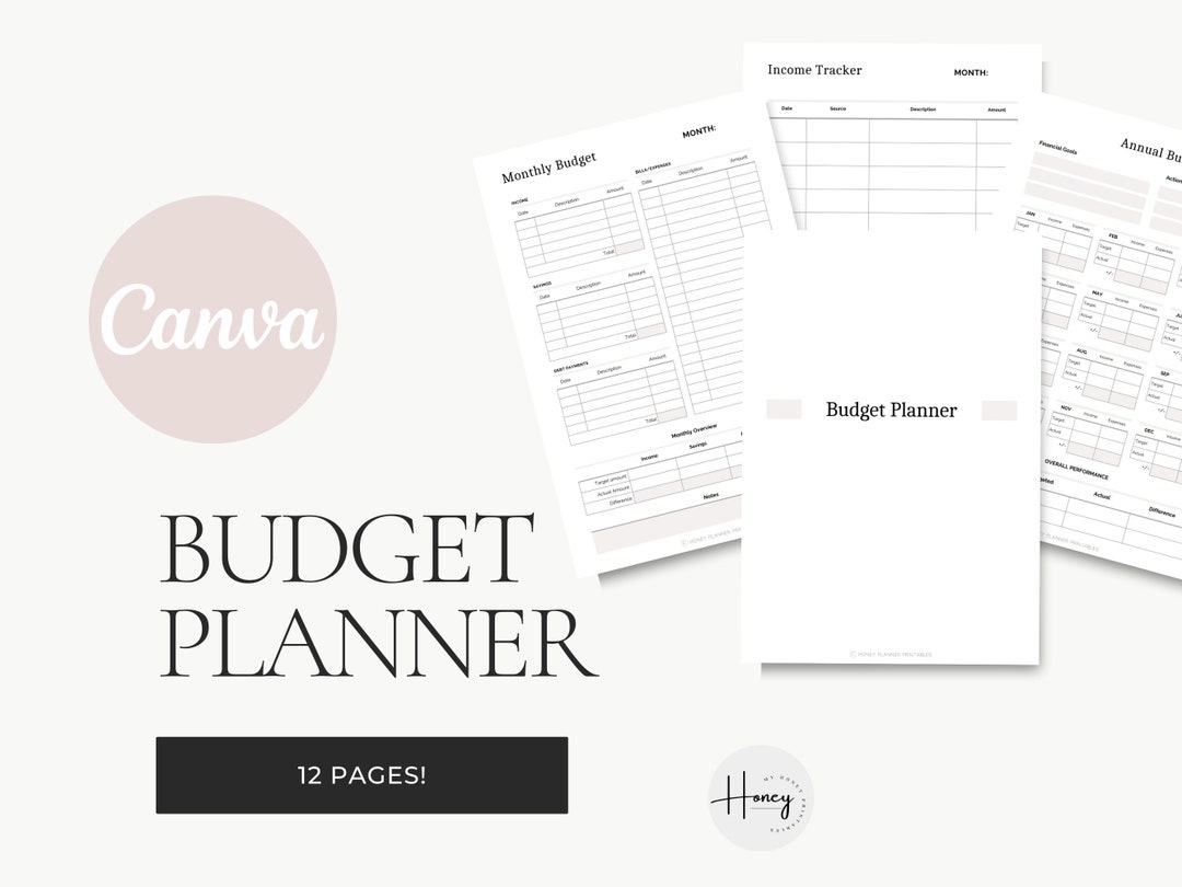 Finance Planner, Monthly Budget, Budget Planner Templates, Budget ...