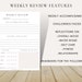 Canva Weekly Planner Printable Template, Time Block Template, Block ...