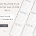 Canva Weekly Planner Printable Template, Time Block Template, Block ...