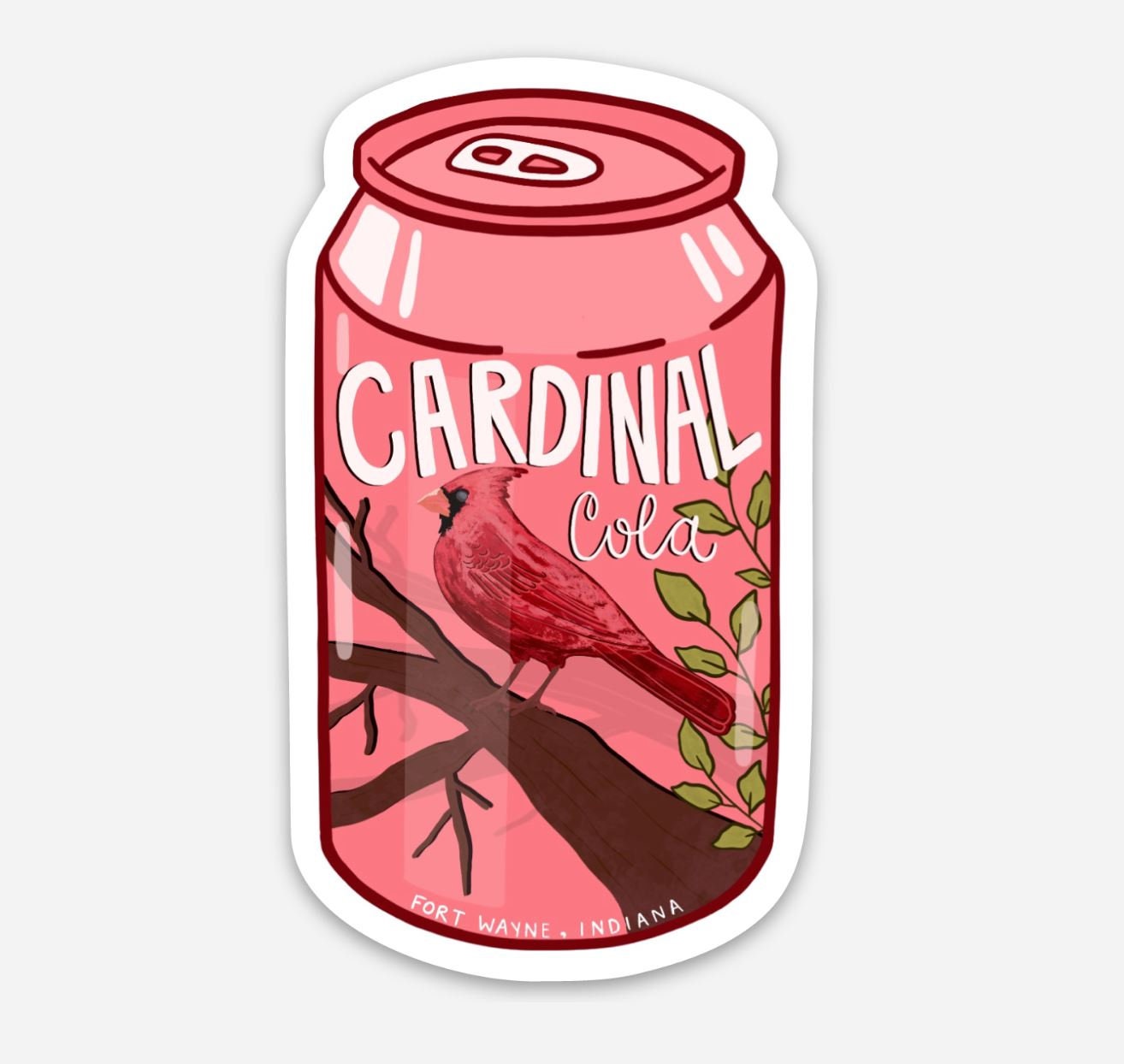 Soda Can Sticker Pop Can Sticker Indiana Sticker Individual Stickers ...