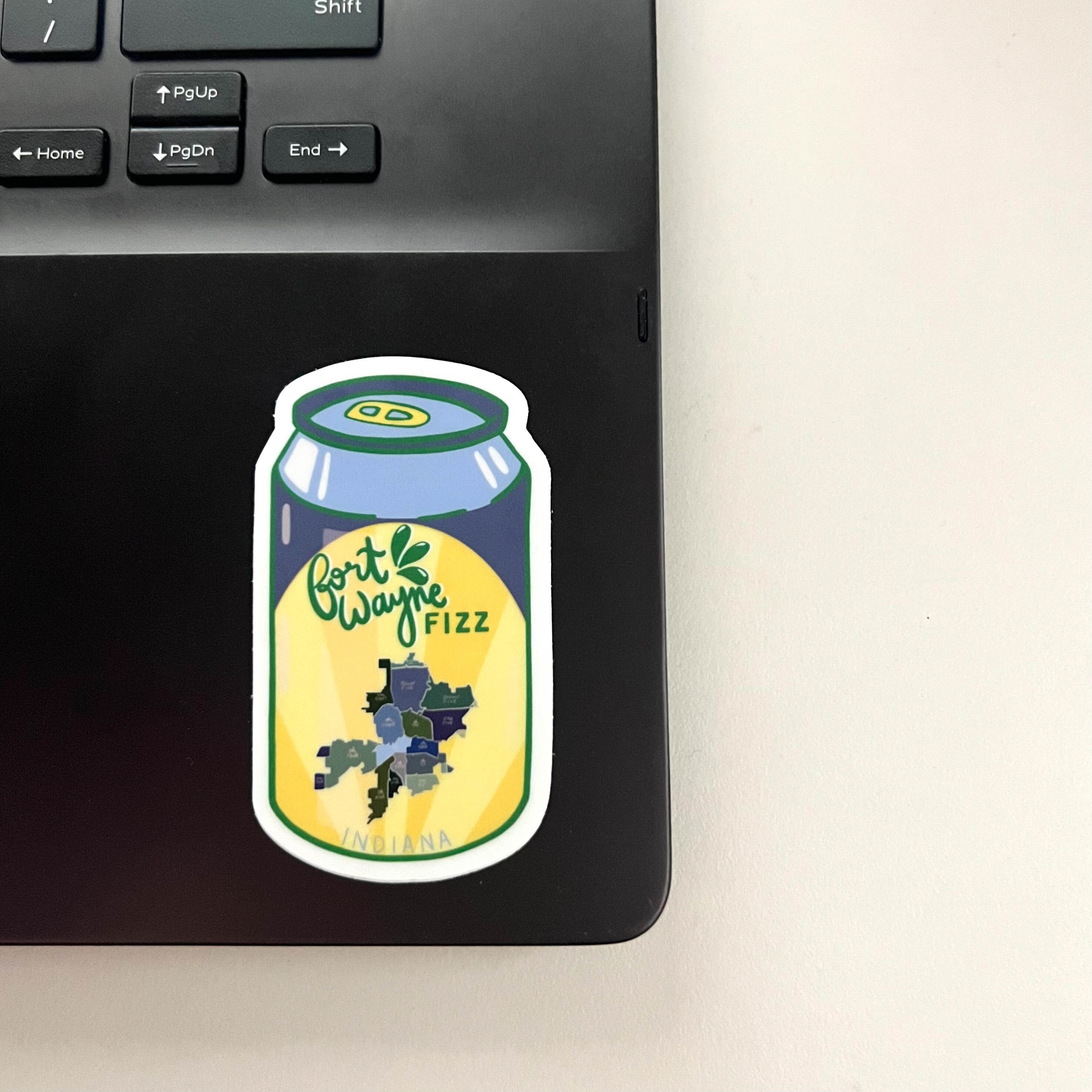Soda Can Sticker Pop Can Sticker Indiana Sticker Individual Stickers ...