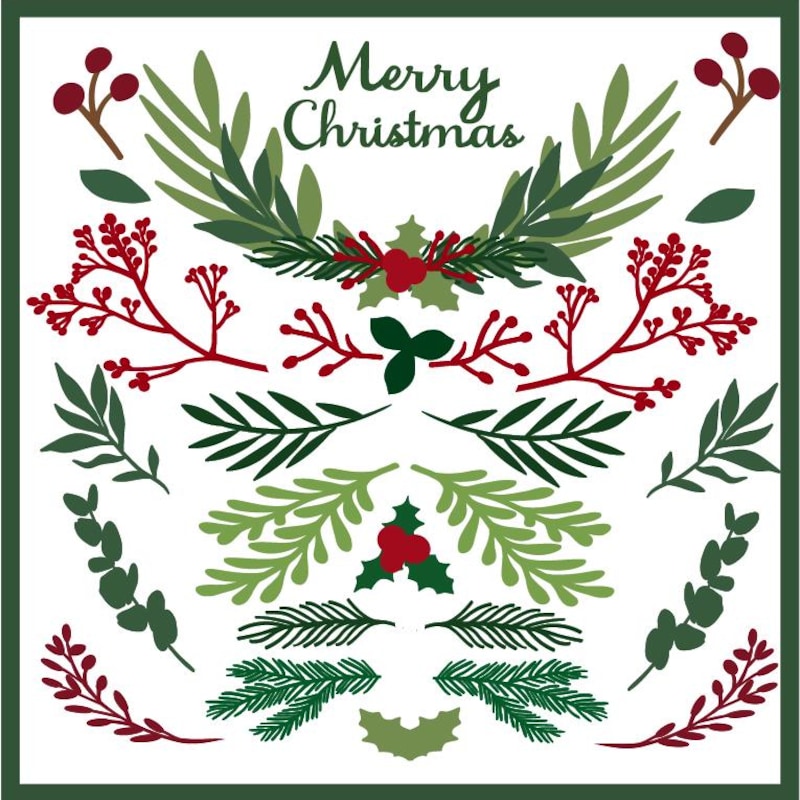 Holly Leaf Laser File - Etsy Canada