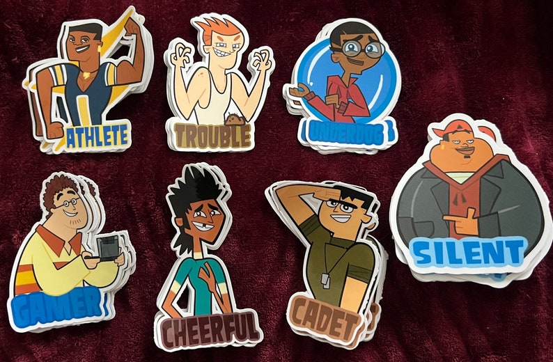 Total Revenge Island Stickers - Etsy