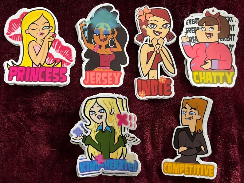 Total Revenge Island Stickers - Etsy
