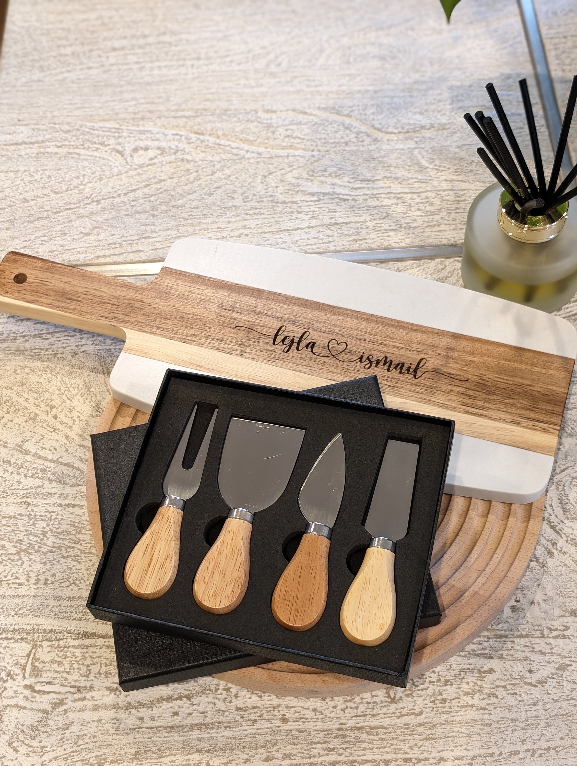 Charcuterie Cheese Knife Set | Cheese Knife Utensil Set for Cheeseboard ...