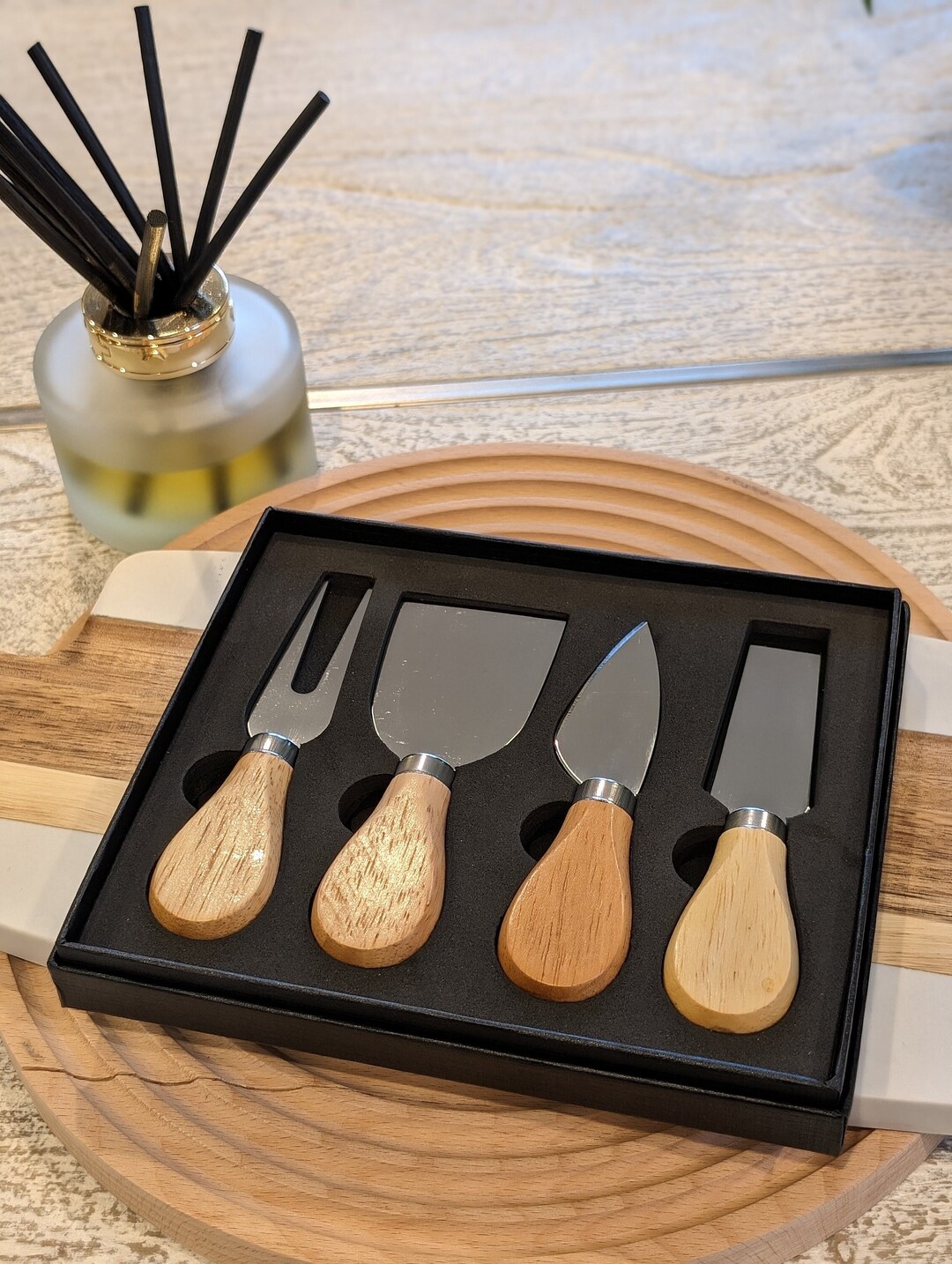 Charcuterie Cheese Knife Set | Cheese Knife Utensil Set for Cheeseboard ...