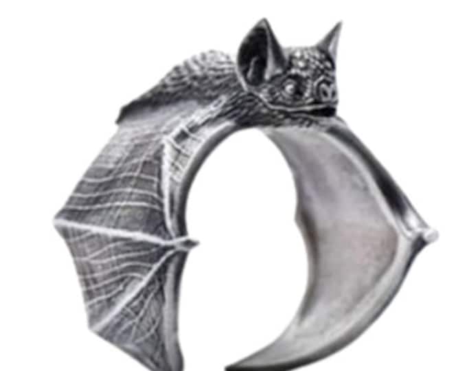 Bat Ring - Etsy