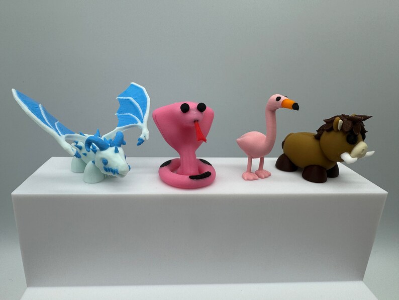 Roblox Adopt Me Pets 3D Printed Multi-color Physical Pets! - Etsy