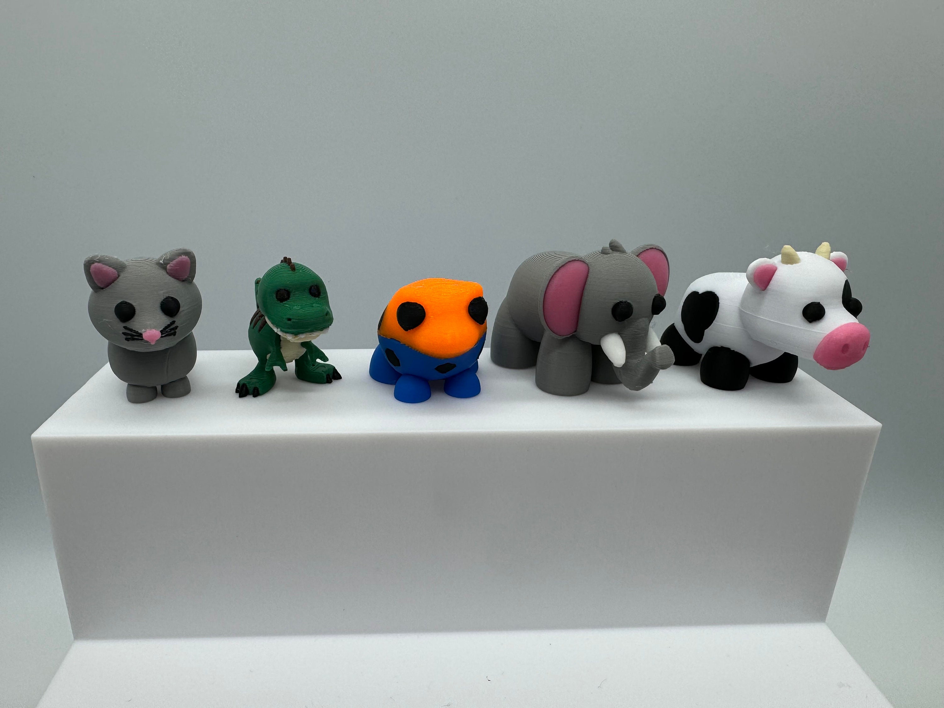 Roblox Adopt Me Pets 3D Printed Multi-color Physical Pets! - Etsy