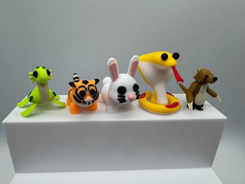 Roblox Adopt Me Pets 3D Printed Multi-color Physical Pets! - Etsy