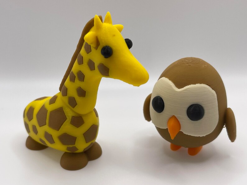 Roblox Adopt Me Pets 3D Printed Multi-color Physical Pets - Etsy