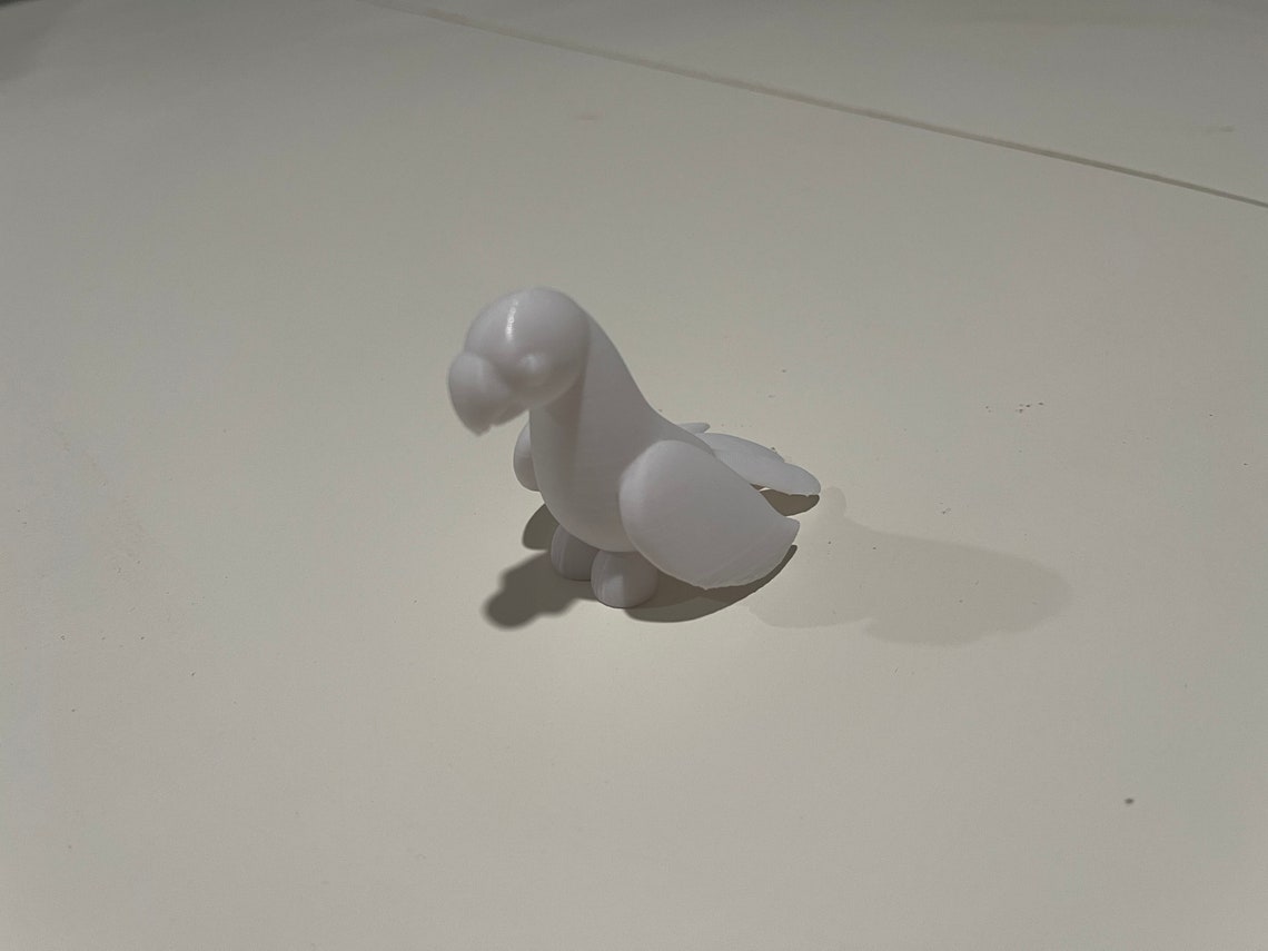 Roblox Adopt Me Pets 3D Printed in White (to Decorate Yourself ...
