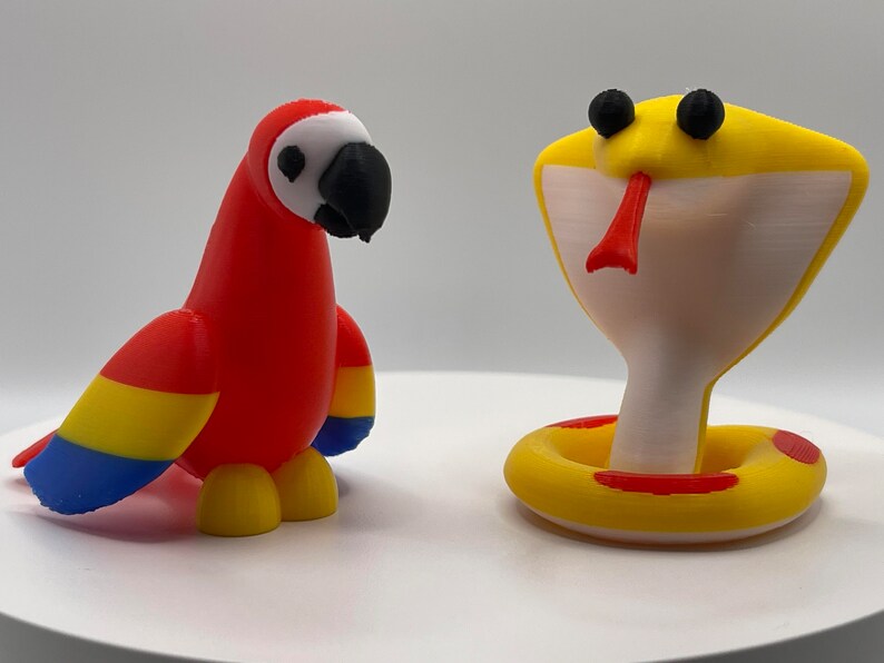 Roblox Adopt Me Pets 3D Printed Multi-color Physical Pets - Etsy