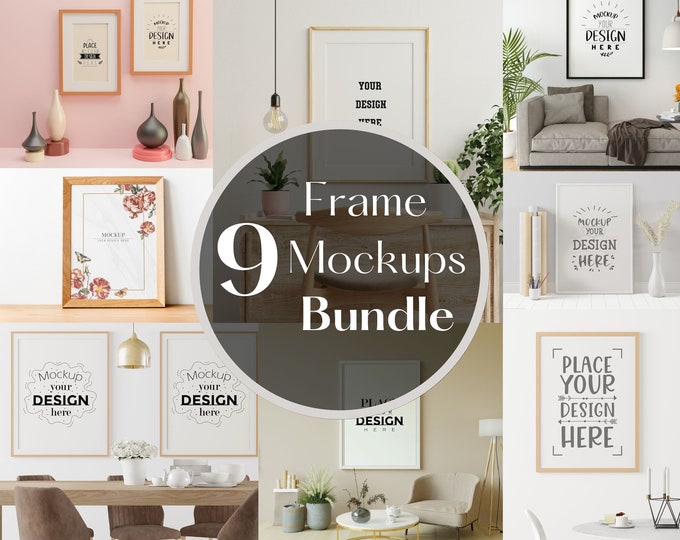 Frame Mockup Mockup Frame Frame Mock Up Wood Frame Mockup - Etsy
