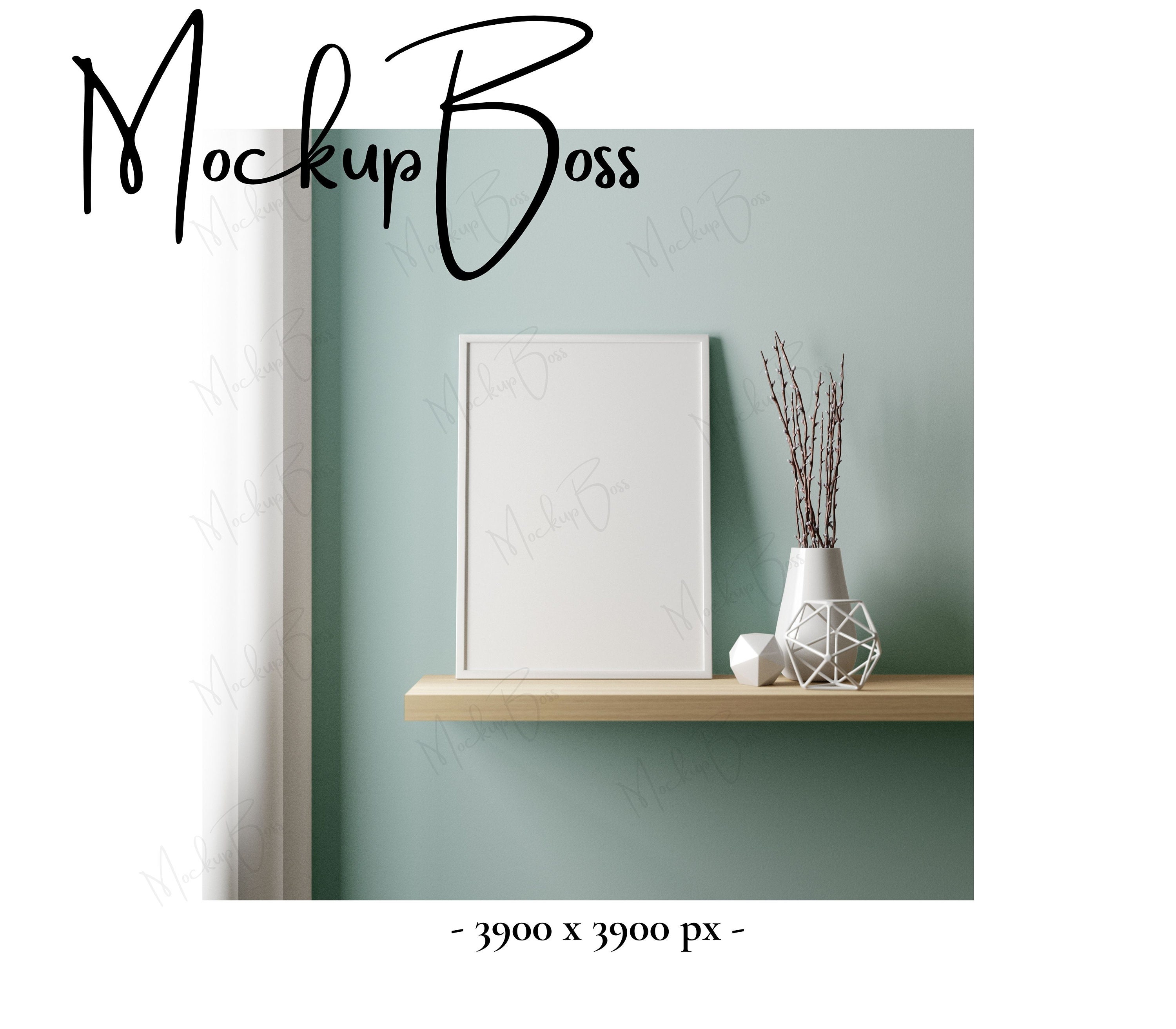 Frame Mockup Mockup Frame Frame Mock Up Artwork Mockup - Etsy