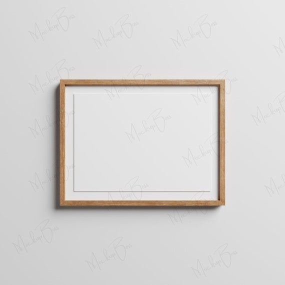 Landscape Frame Mockup Mockup Frame Frame Mockup Horizontal | Etsy