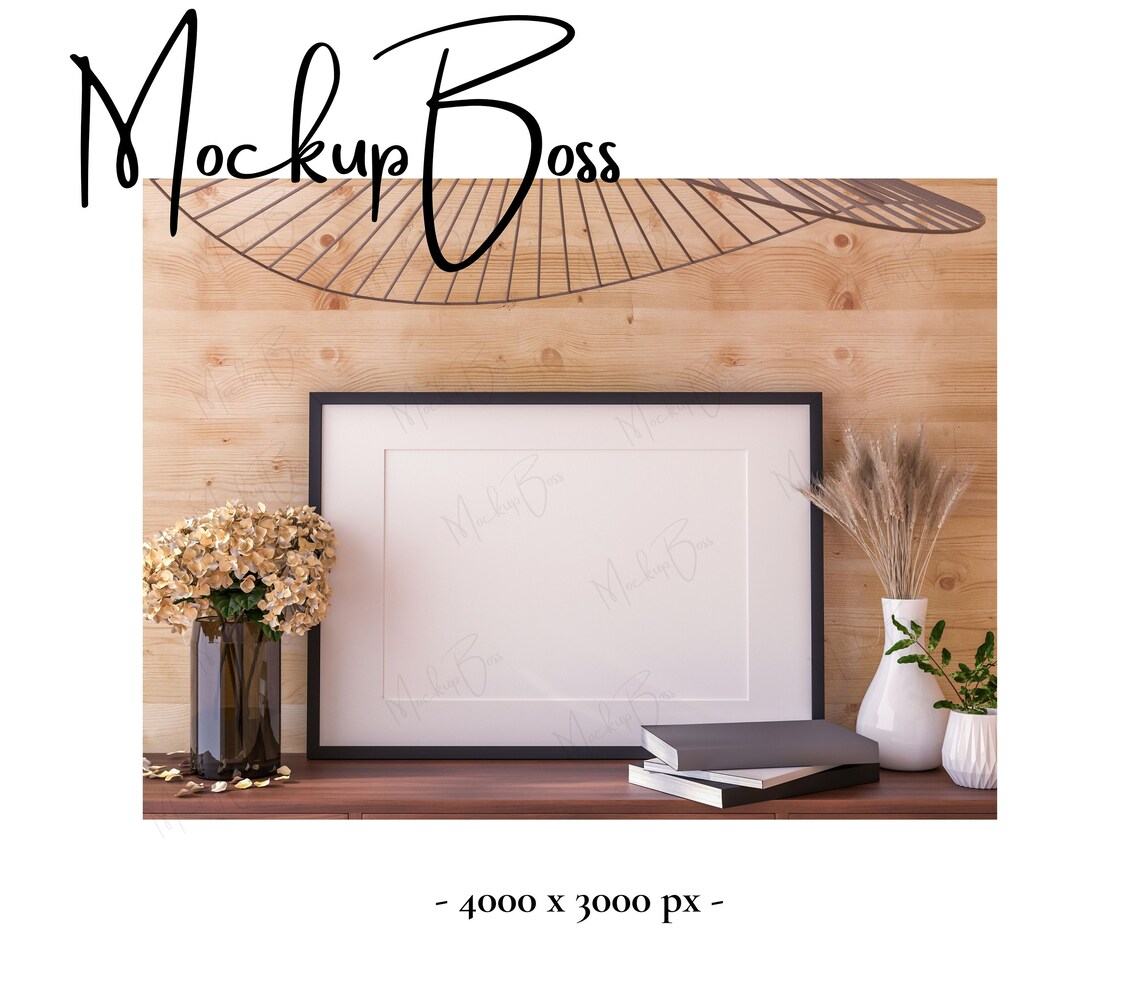 Frame Mockup Mockup Frame Frame Mock Up Black Frame Mockup - Etsy