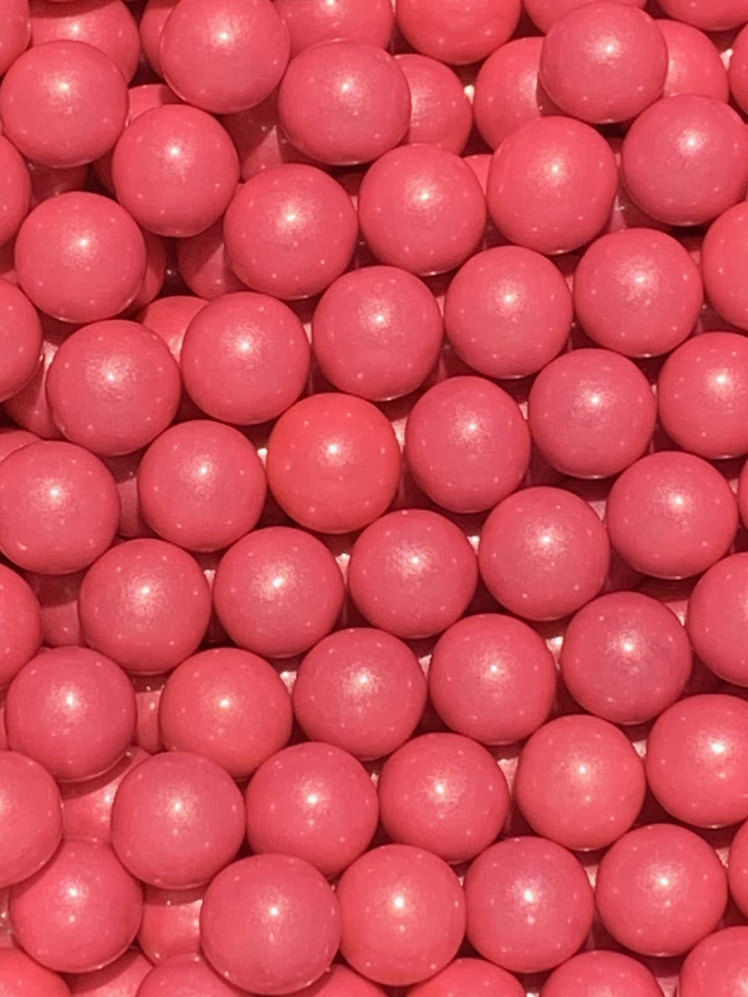 Pearl Pink 10mm Sixlets Candies Sprinkle Mix, Chocolate Candy Ball ...