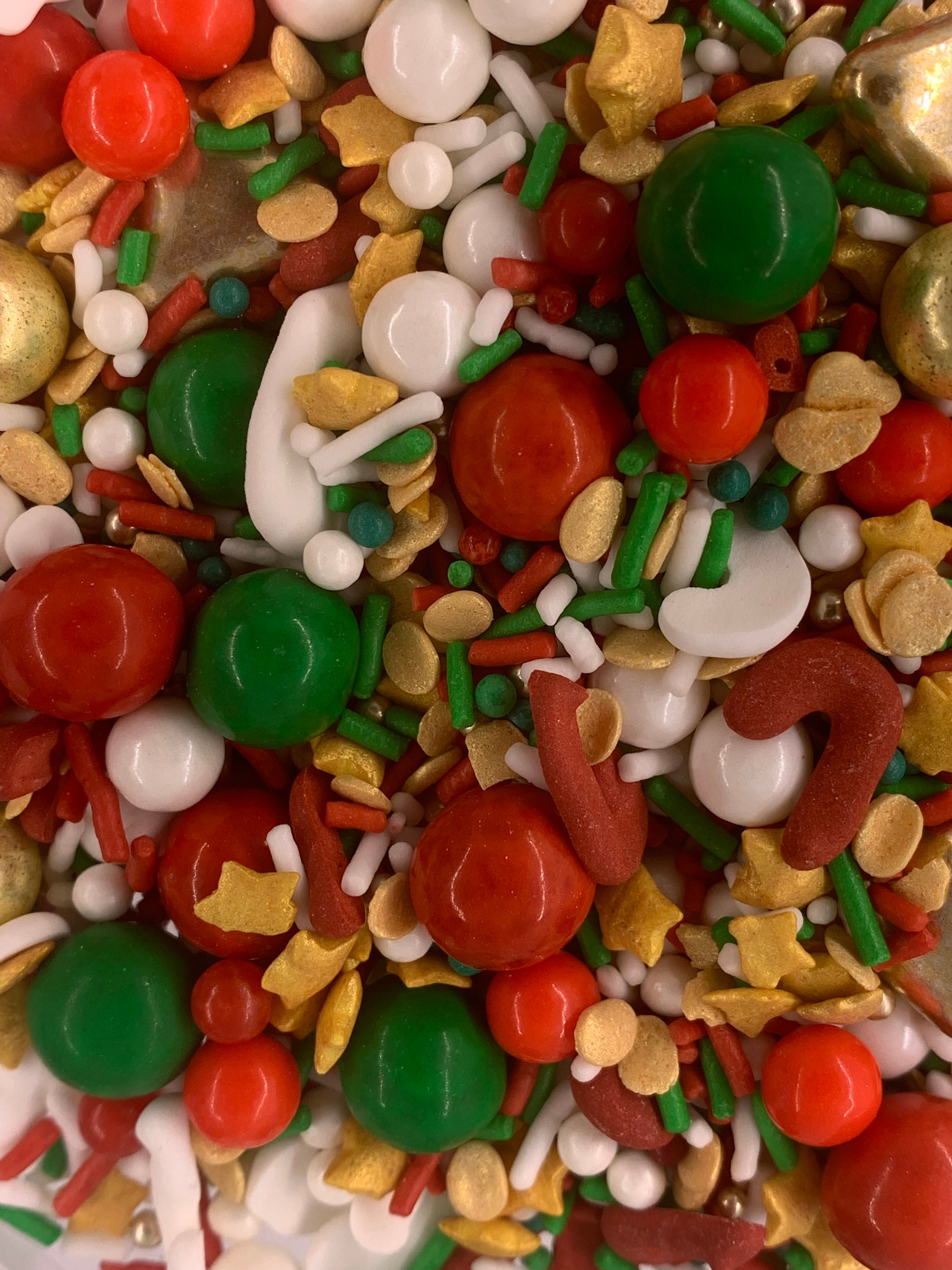 Golden Star Christmas Sprinkle Medley*50 grams Bags of Sprinkles ...