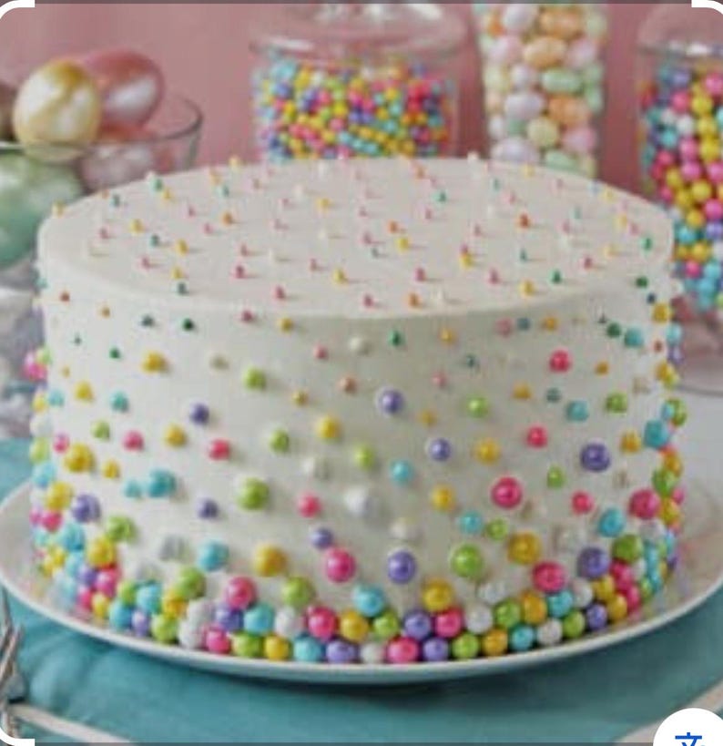 Gold 10mm Sixlets Candies Sprinkle Mix, Chocolate Candy Ball Sprinkles ...