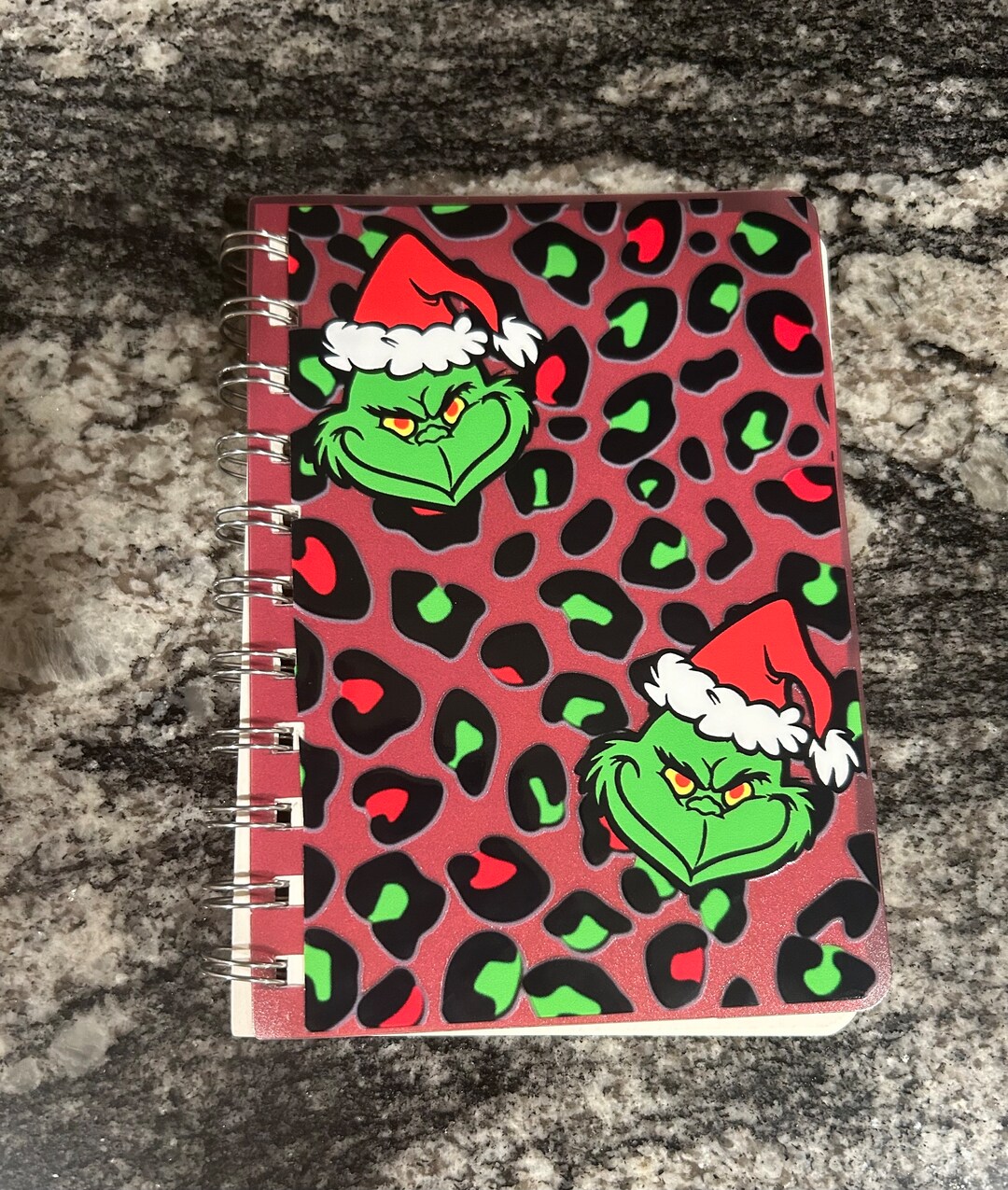 A6 Grinch Notebook - Etsy