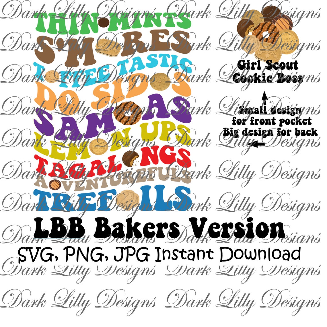 Girl Scout Cookie List Png, Girl Scout Cookies Png, Girl Scout Png ...